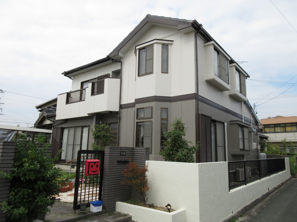 豊川市御津町御馬 Tさま - 豊川市、豊橋市の外壁塗装と屋根塗装なら地域密着70年の吉田塗装店